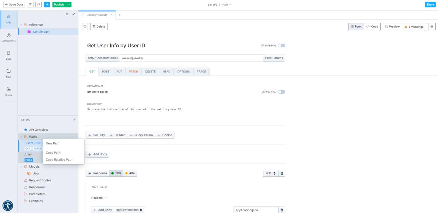 【OpenAPI】Stoplight studio でAPI定義を作成する 【swagger】 - ビギテック